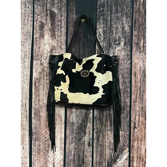 KEEP IT GYPSY | Bags | New Keep It Gypsy Large Tote In Black And White ...